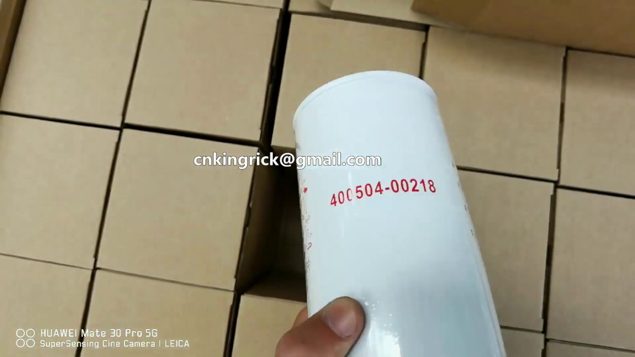 400504-00218 Doosan Fuel/Water Separator 40050400218 HIFI SN1212 Browse ...