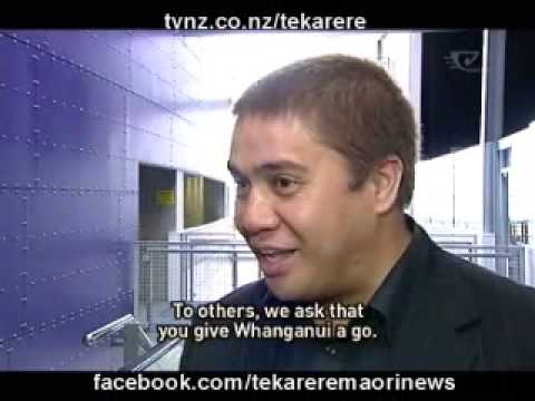 Iwi want the H put back into Wanganui Che Wilson - YouTube