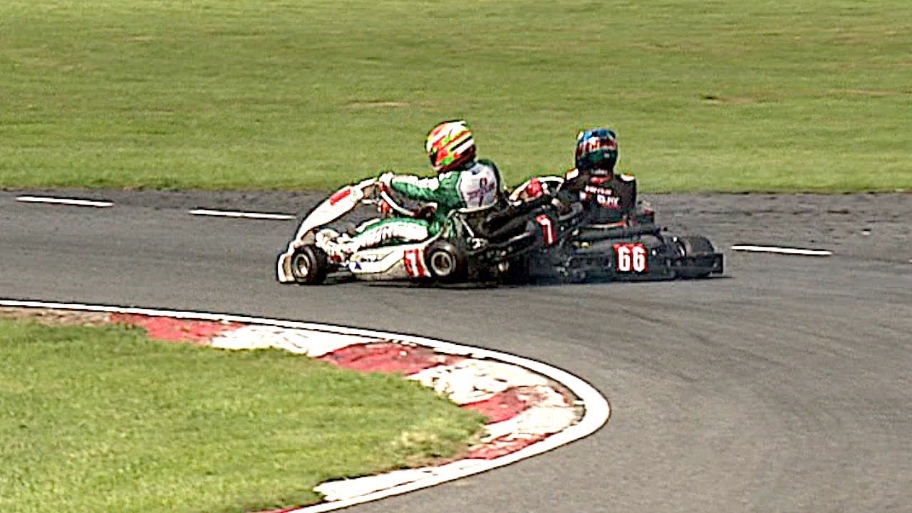 Anyone Enjoy Last Lap Drama?!! 2018 Rotax Festival: Junior Rotax Final ...