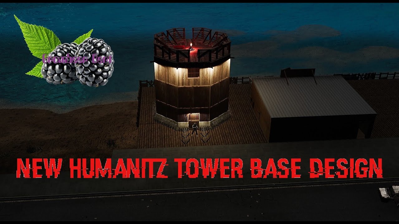A new Tower Design for a Tower Base in HumanitZ - YouTube
