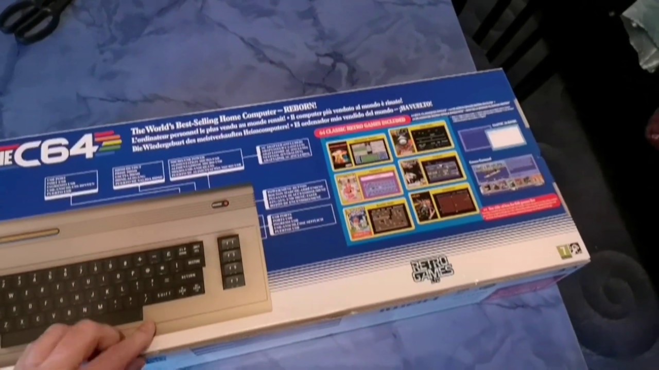 the c64 Maxi full size unboxing - YouTube