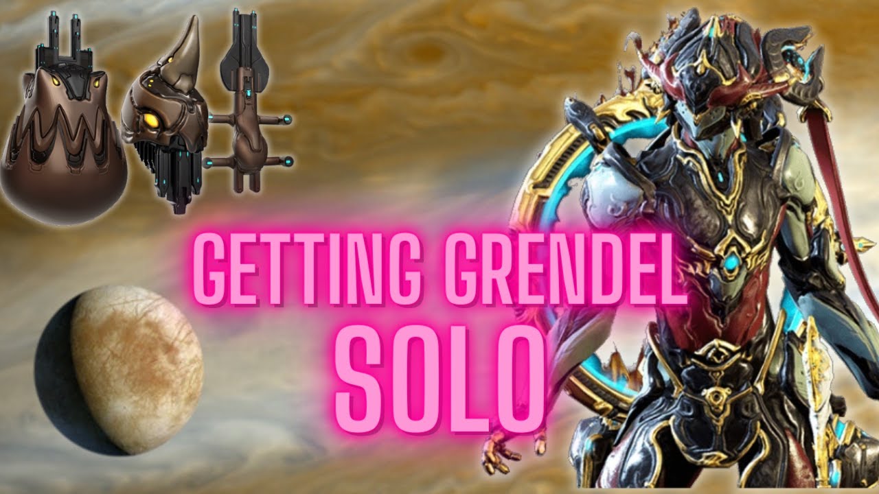 SOLO GRENDEL : NO MODS NO PROBS : WARFRAME - YouTube