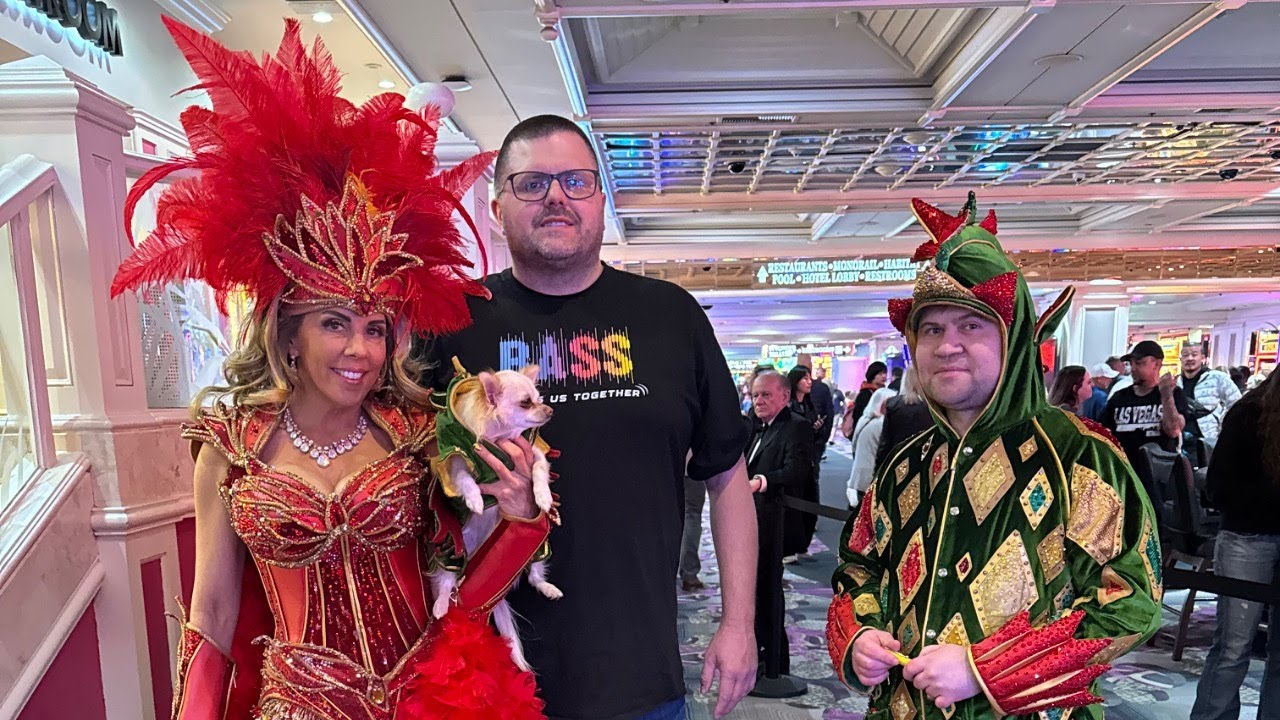 Vegas Trip 2025 Details! Flamingo Hotel, Gordan Ramey vs Guy Fieri, Wayne Newton Comedy Shows ...