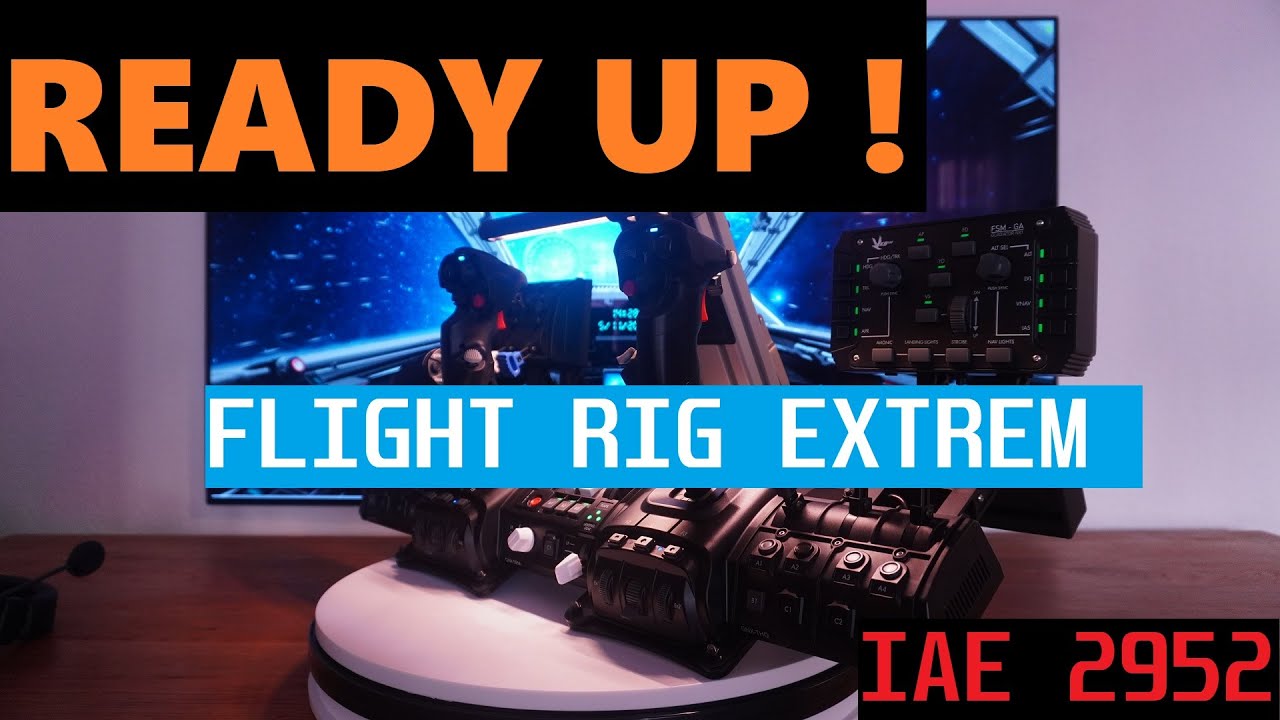 STAR CITIZEN mobile COCKPIT | FLIGHT RIG | EXTREM | VKB | DUAL STICK ...