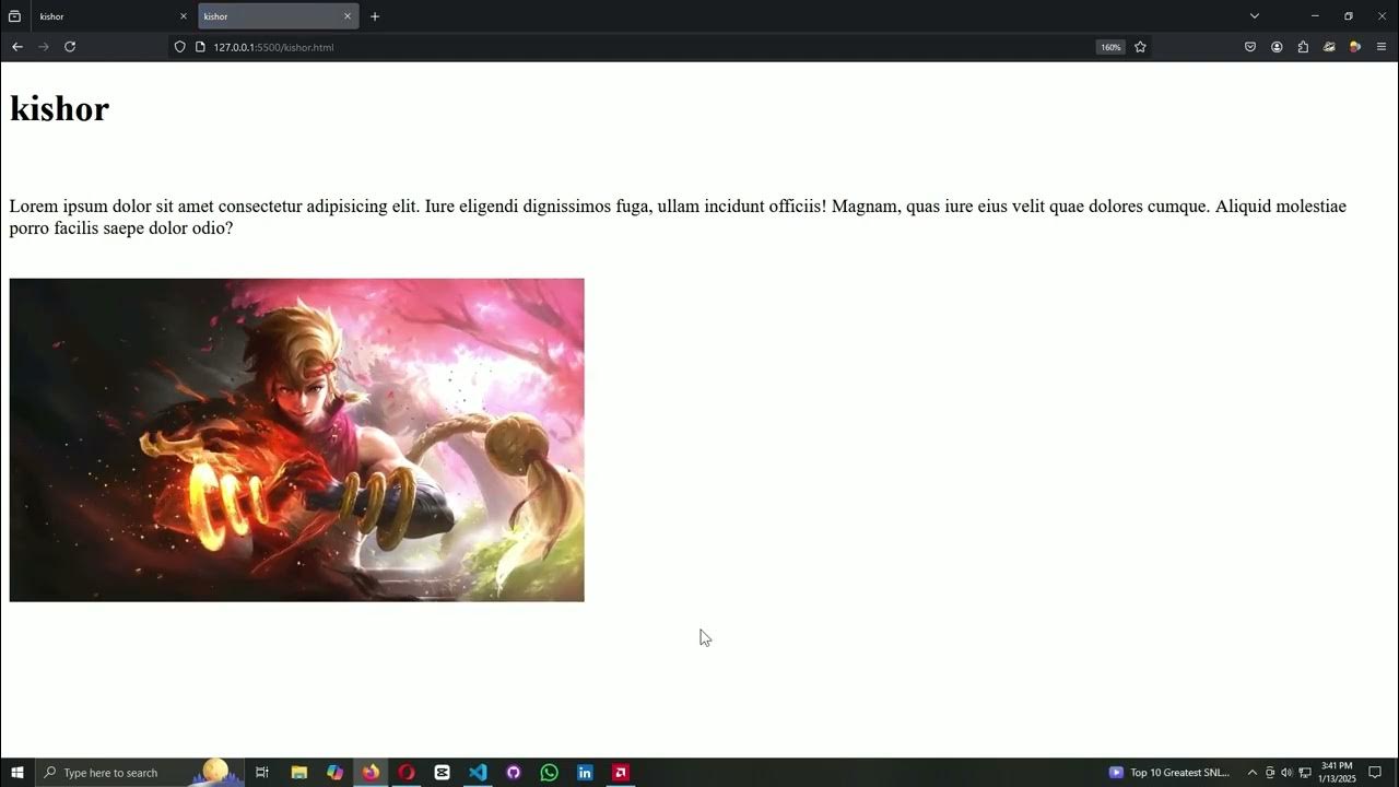 I make my first html website - YouTube