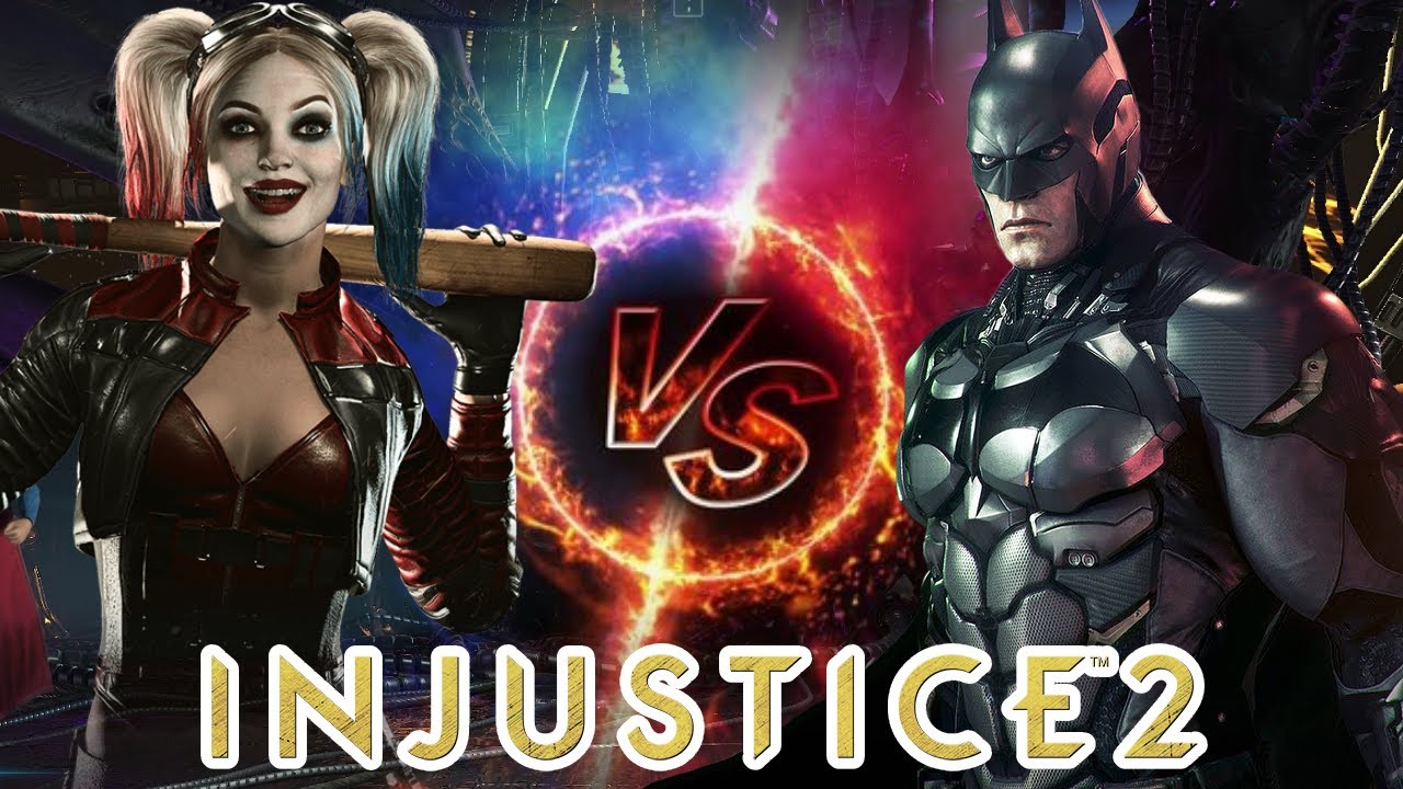 Injustice II Harley Quinn vs Batman Games Channel - YouTube