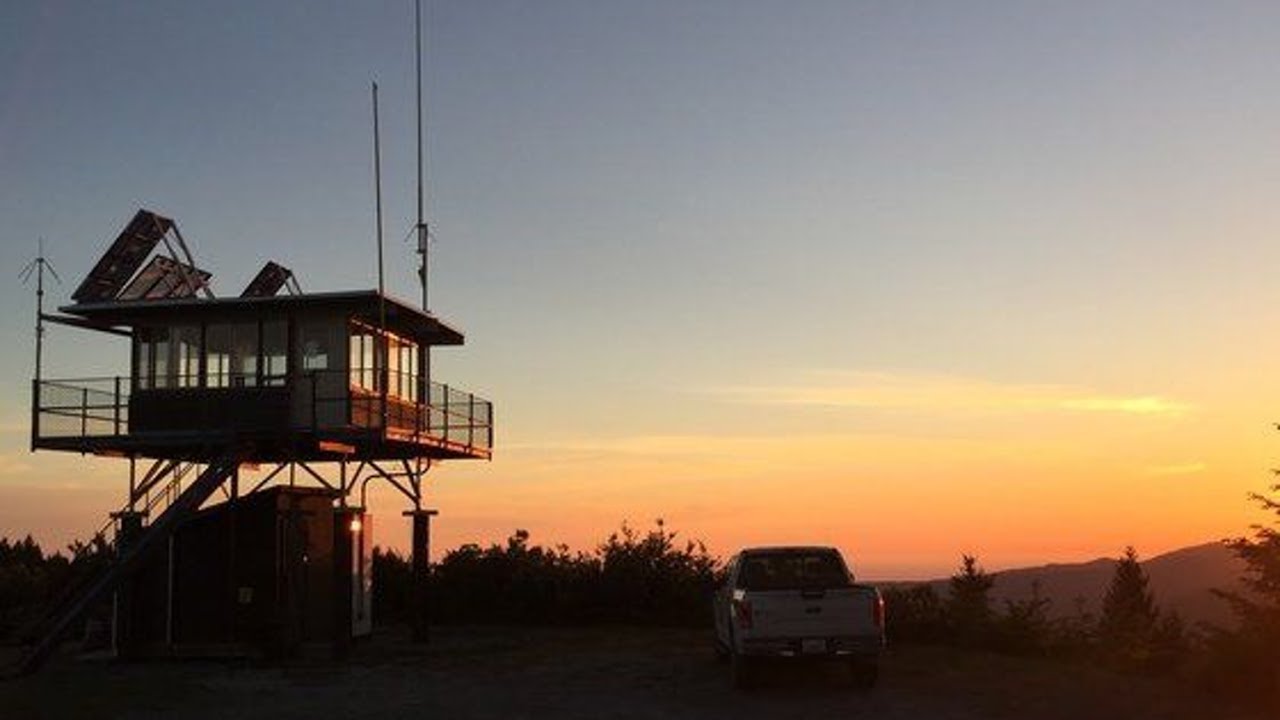 Oregon fire lookouts - YouTube