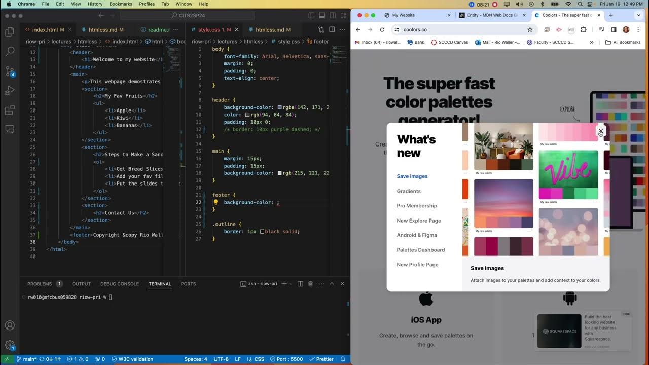 CIT82SP24 Week 4 HTML CSS Part 7 - YouTube