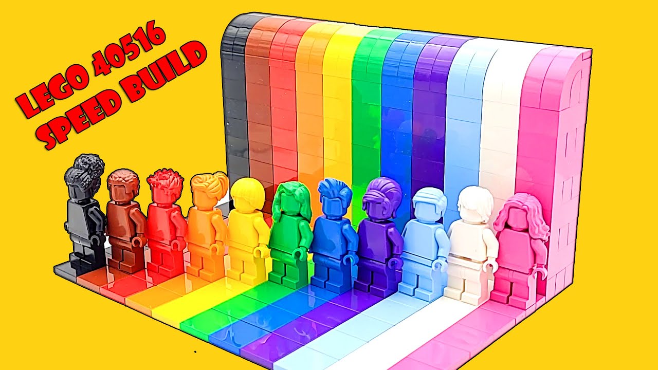 Everyone is Awesome LEGO 40516 Speed build - YouTube