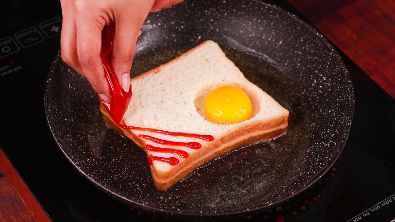 Unique Breakfast Recipe | Egg & Bread Snacks Recipe | New Bread & Egg ...