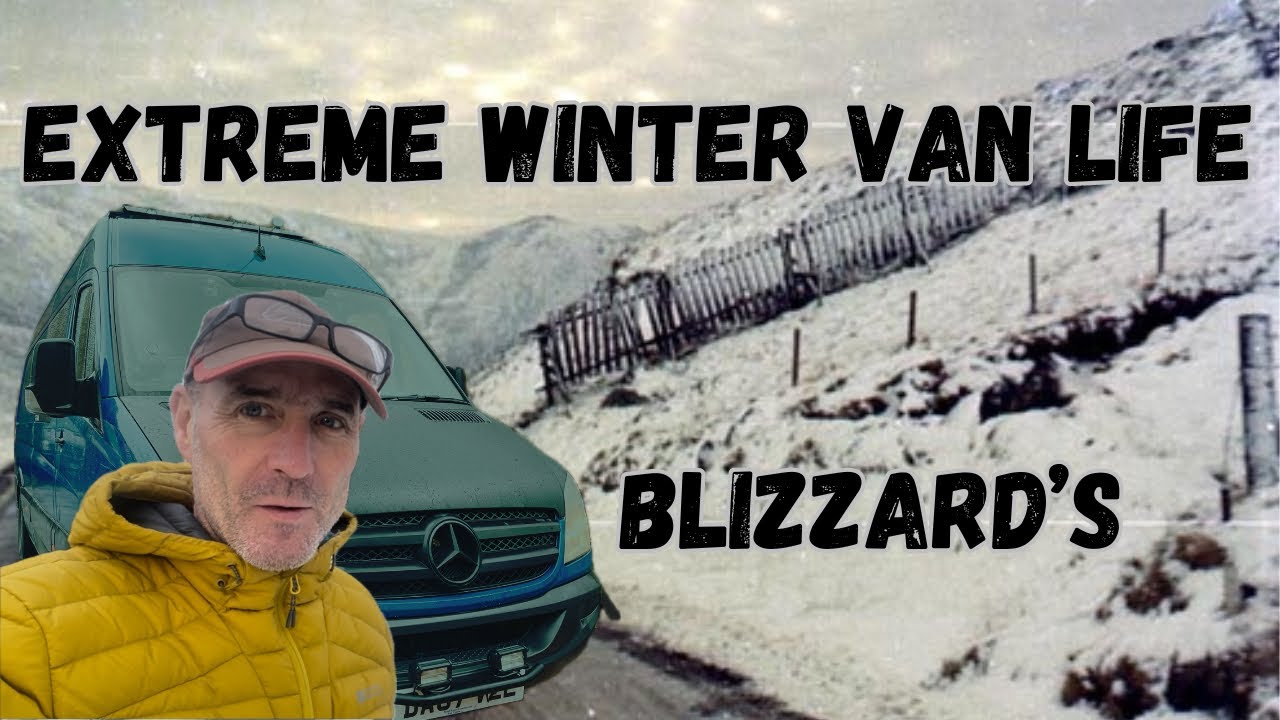 Winter Van Life in Scotland. Storms, Blizzards and Stunning Roads ...