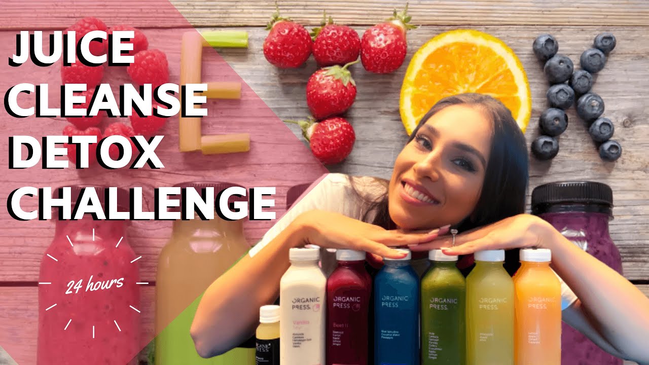 24 hr Juice Cleanse Detox Quarantine Challenge Journey - YouTube