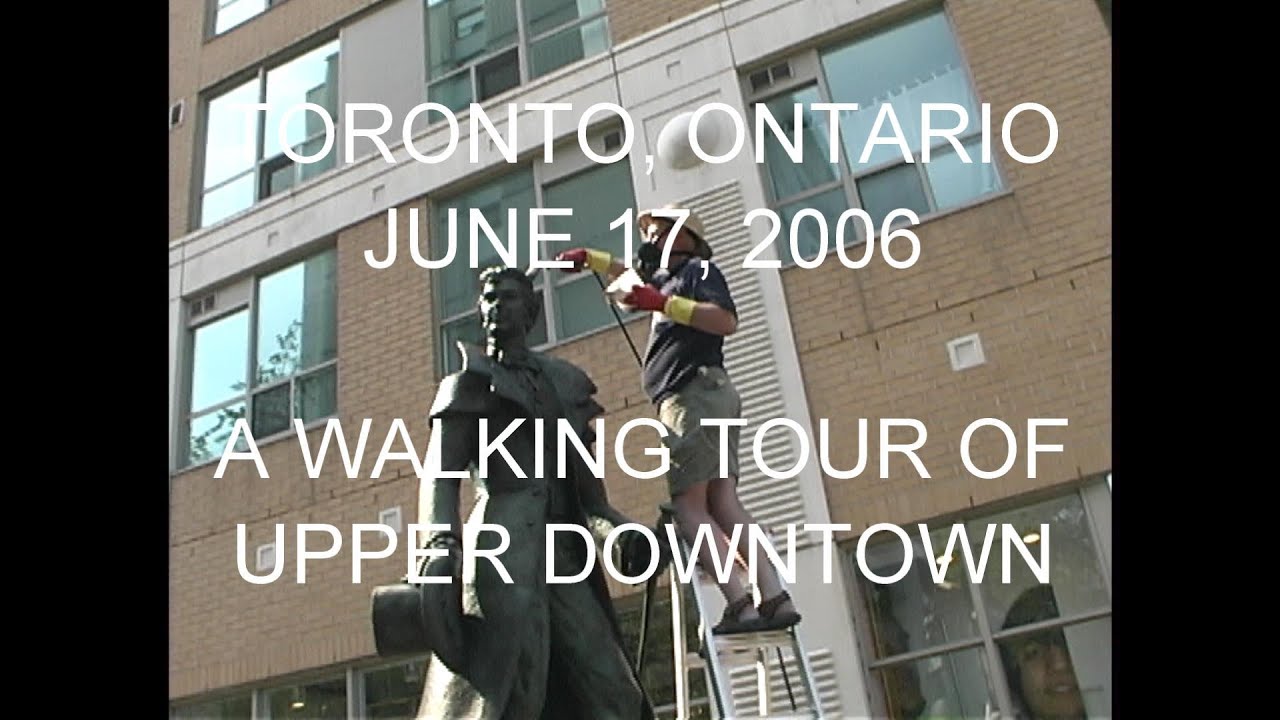 Toronto, Ontario - June 17, 2006. A walking tour of upper downtown ...