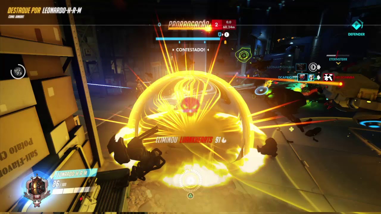 Estreando a Golden Gun do meu Junkrat. - YouTube