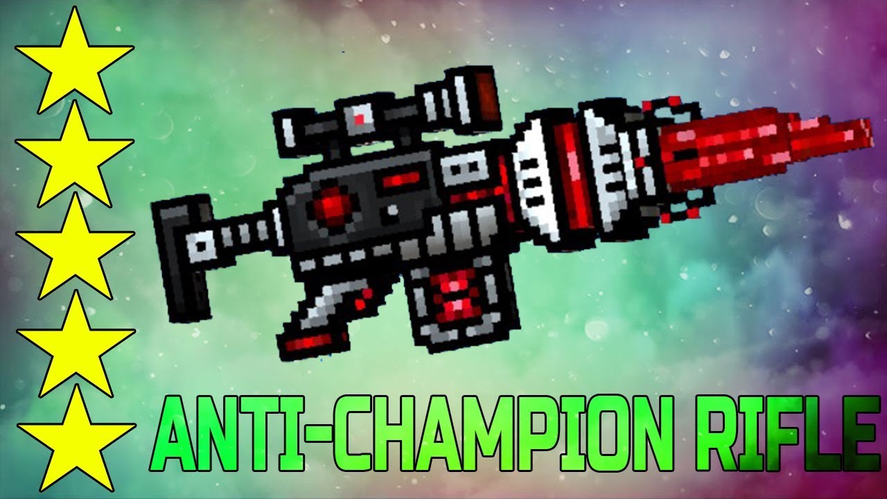 Anti-Champion Rifle - Pixel Gun 3D Gameplay - YouTube