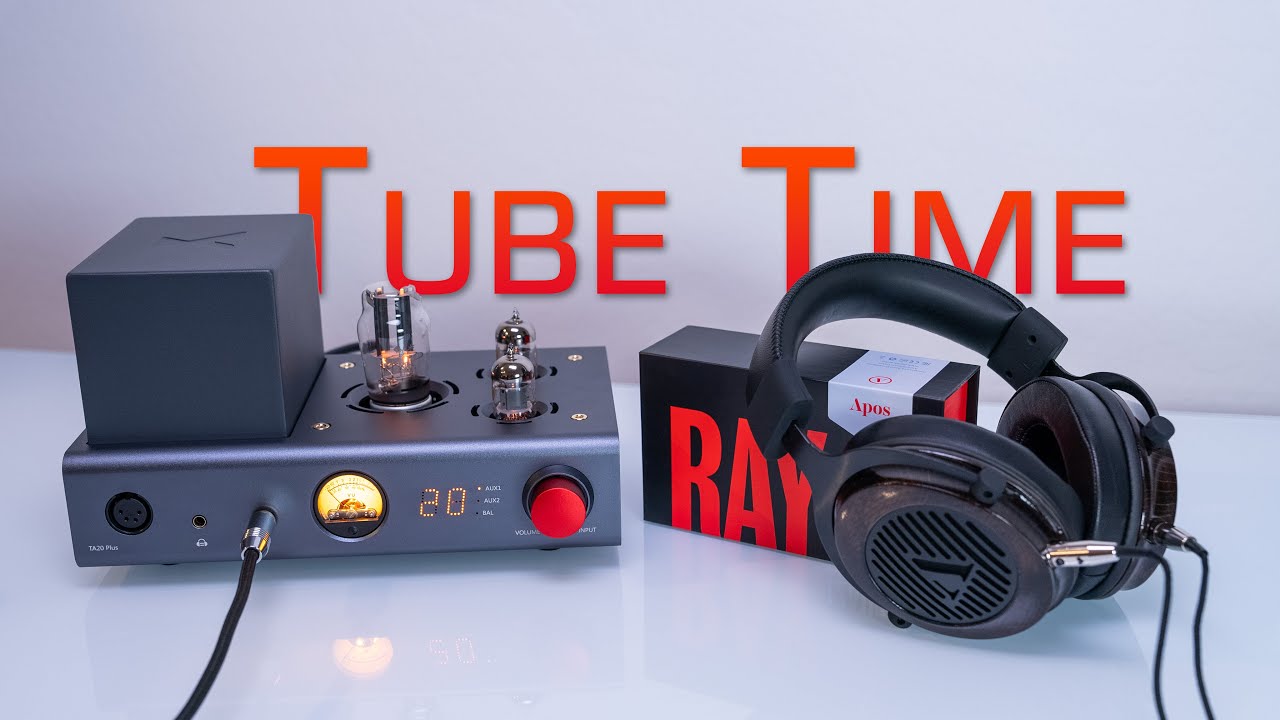 xDuoo TA-20 Plus Headphone Amp Review - Magic with APOS Ray Tubes? - YouTube