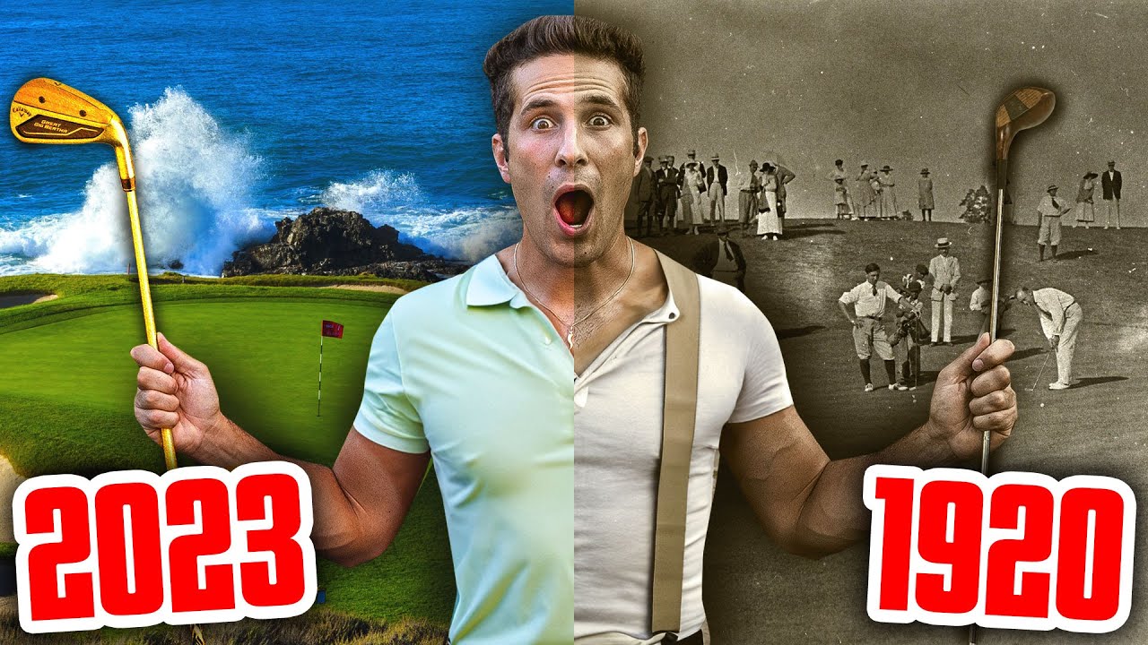 I Tried the Newest and Oldest Golf Clubs Ever… - YouTube