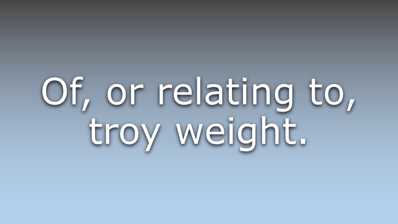 What does Troy mean? - YouTube