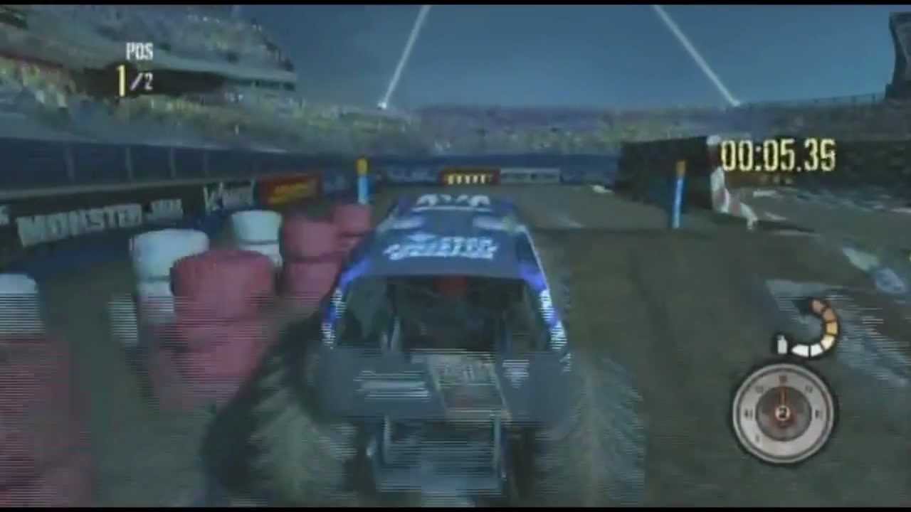 Monster Jam: PoD - Bounty Hunter Stadium Racing - YouTube
