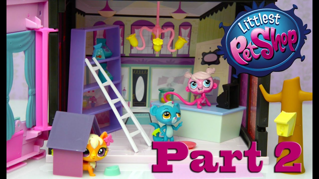 Littlest Pet Shop Style Set LPS Exclusive Toys Unboxing Setup and Play ...