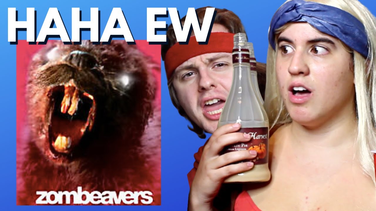 Watching Zombeavers while drunk (happy halloween i'm scared) - YouTube