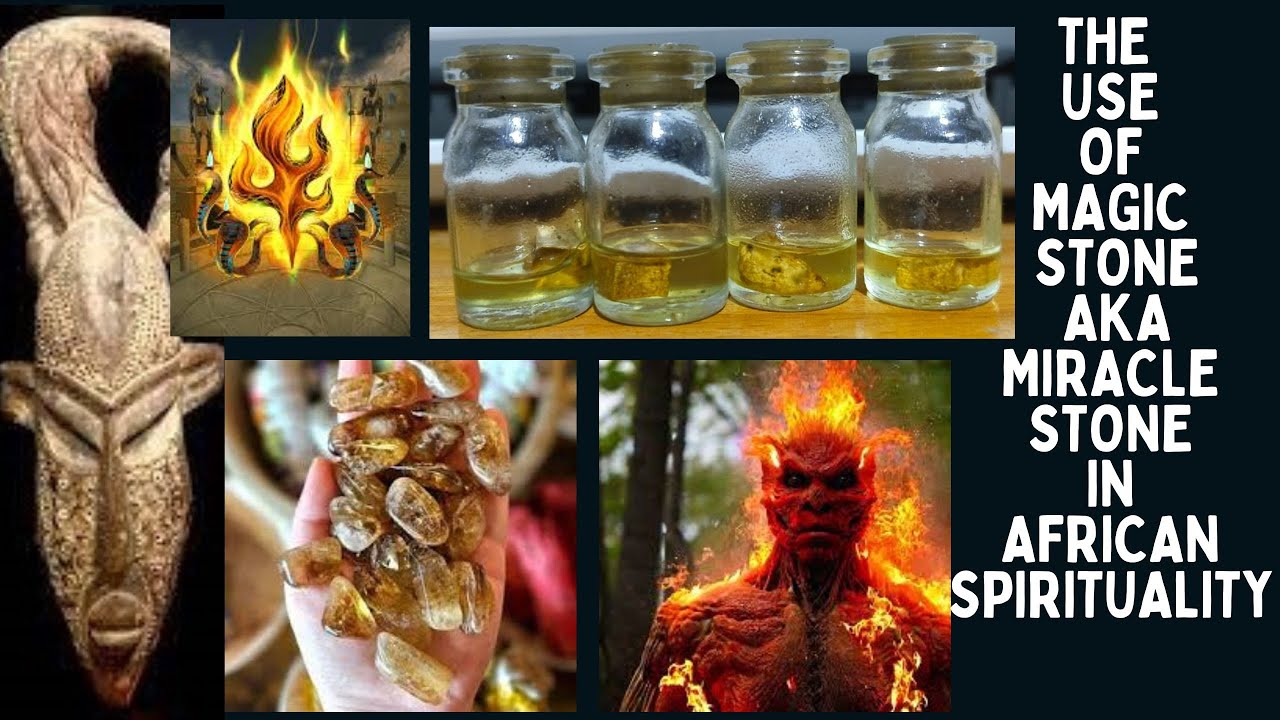 The Use of Magic Stone aka Miracle Stone in African Spirituality. - YouTube