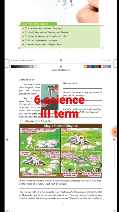 6 Science - III Term - Unit 1 - YouTube