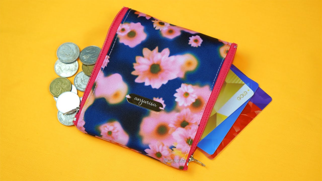 Easy Double Zipper Pouch: Small, Functional, and Decorated with Style ...