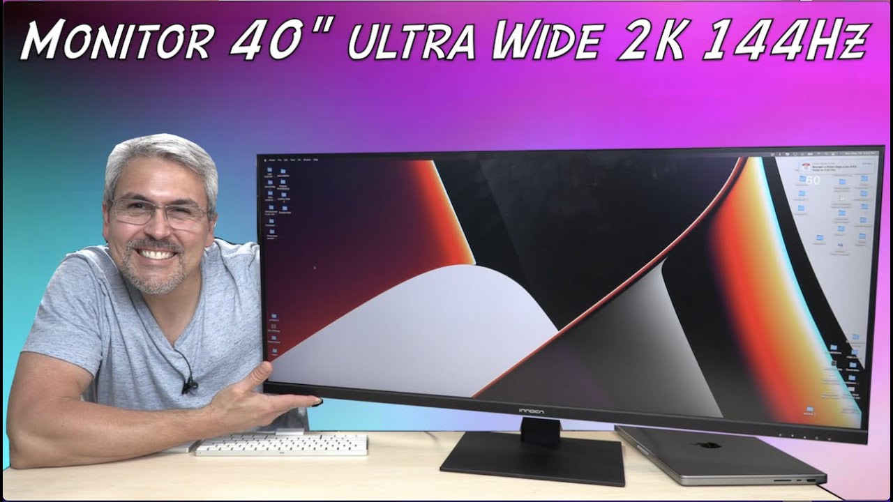 Nuevo SUPER Monitor 2K de 40" y 144Hz ideal para GAMERS - YouTube