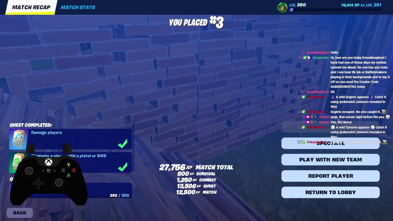 Fortnite BR Quests join for a game #epic partner - YouTube