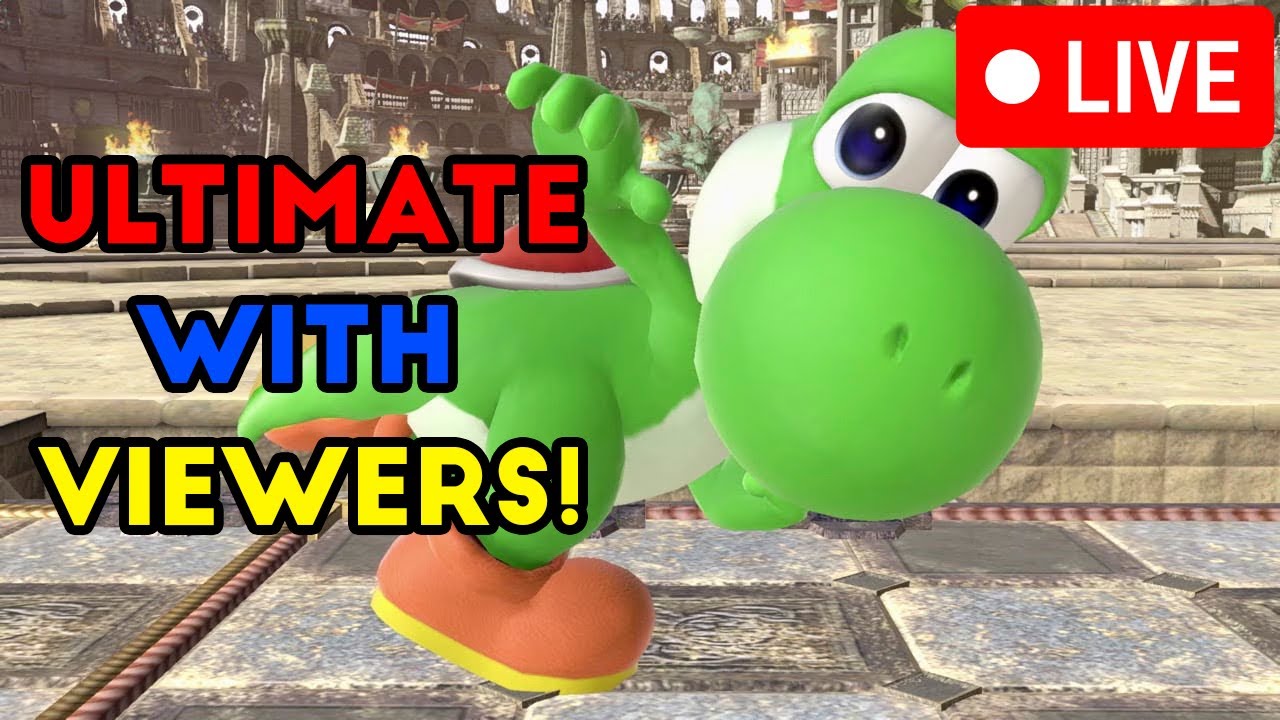 OPEN SMASH ULTIMATE ARENA, 1v1 + 2v2, JOIN UP!!! - YouTube