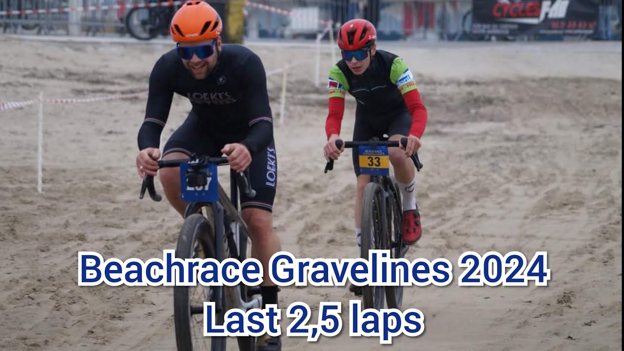 Beachrace Gravelines 2024 : last 2,5 laps long distance - YouTube
