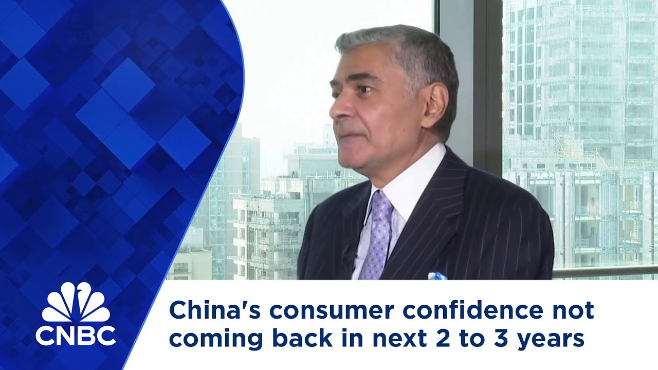 China's consumer confidence not coming back in next 2 to 3 years - YouTube