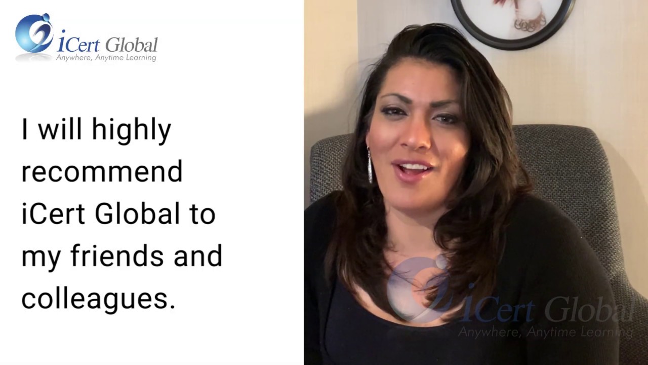 Customer Testimonial | iCert Global | Lean Six Sigma Certification ...