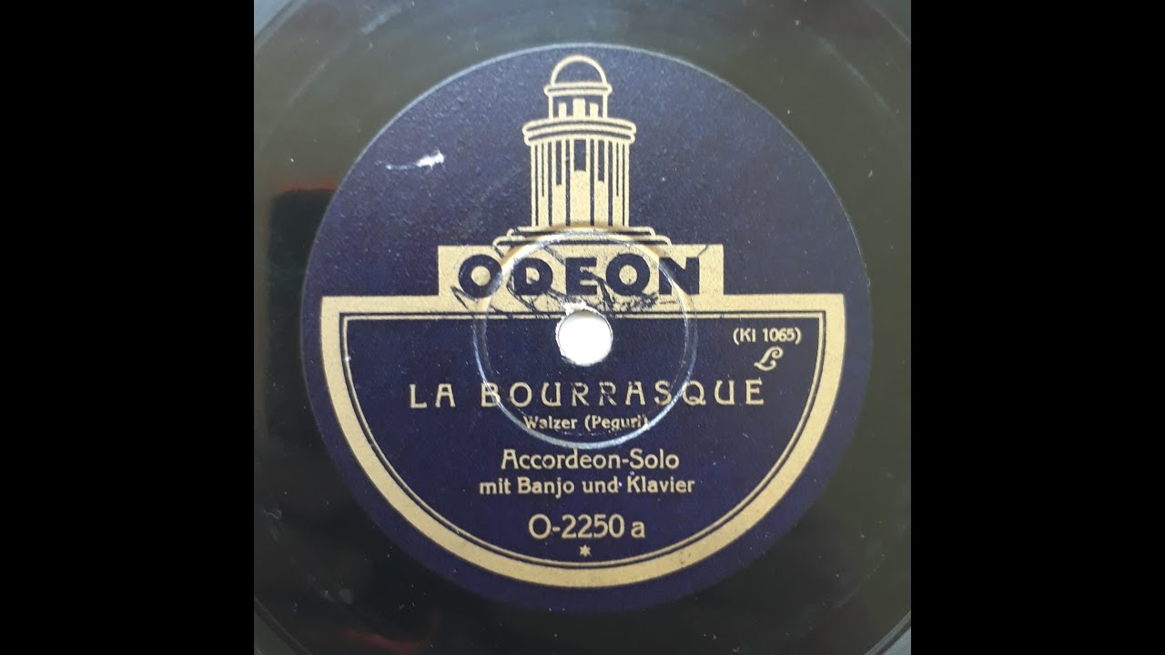La Bourrasque - Emile Vacher Accordeon Solo & Banjo und Klavier - YouTube