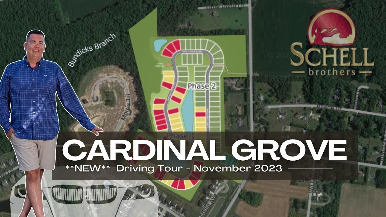 New Tour Cardinal Grove by Schell Brothers in Lewes, DE with Cory Mayo ...