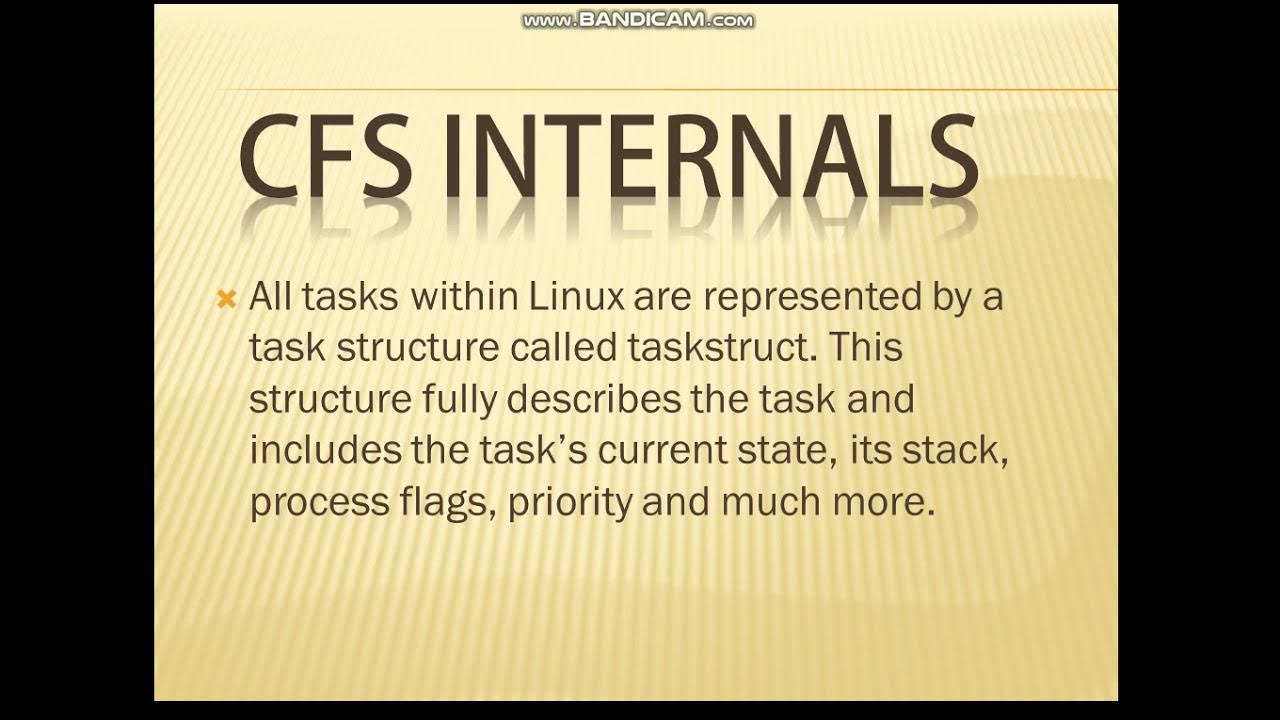 completely fair scheduler - YouTube