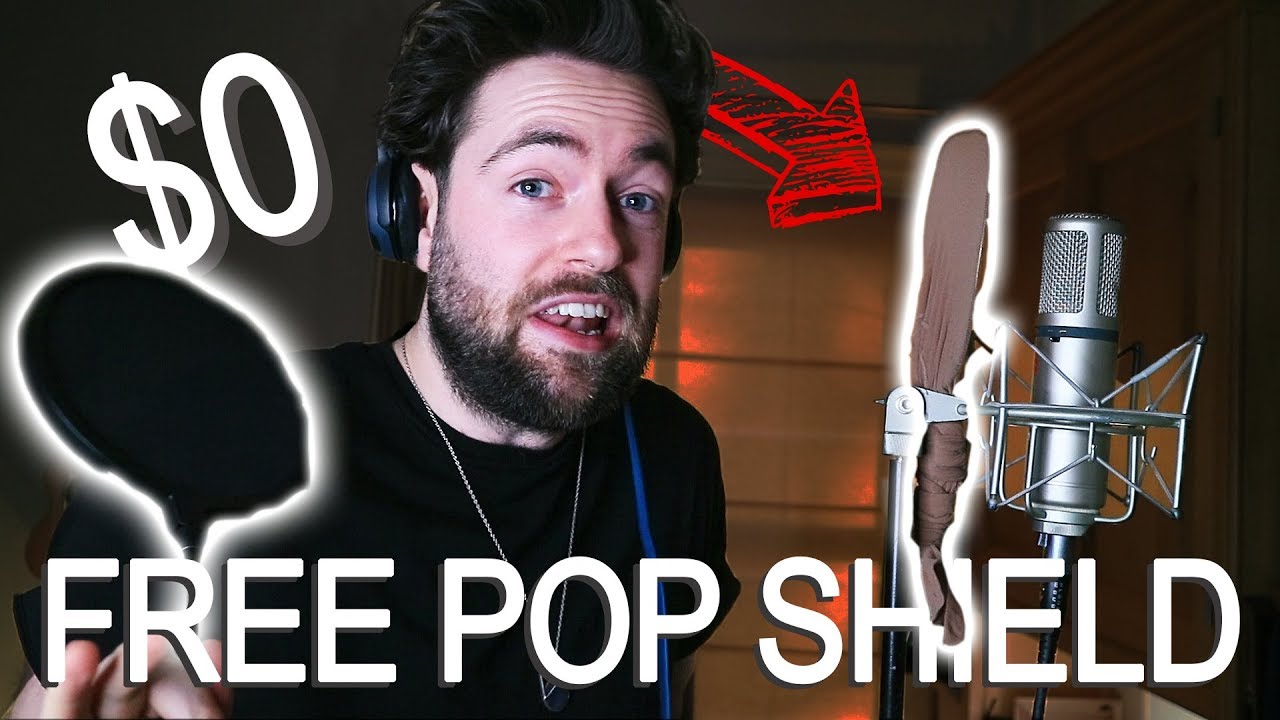 How to MAKE a Pop Filter/Shield for FREE - YouTube