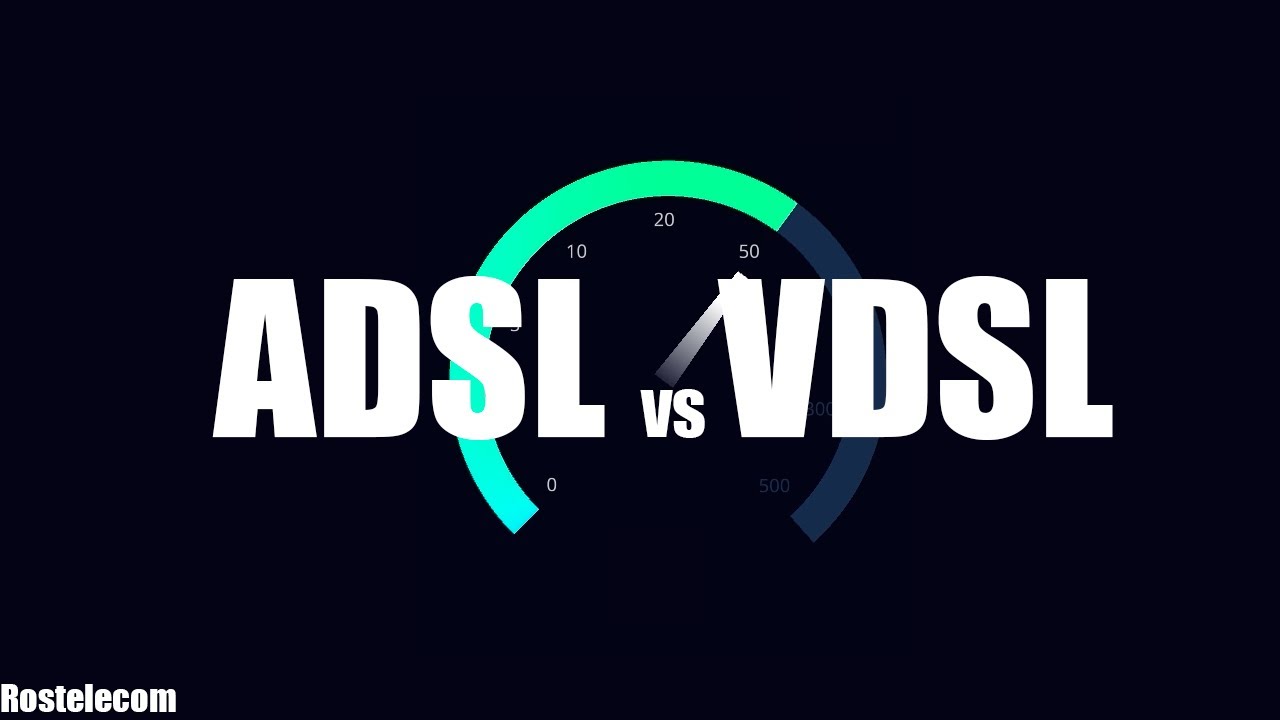 ADSL vs VDSL internet-connection (Rostelecom) - YouTube