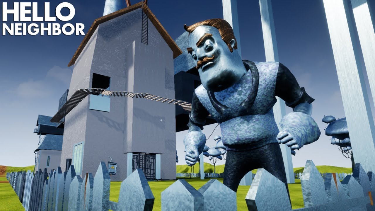 The Neighbor Turned Into A CRAZY CYBORG!!! | Hello Neighbor (Mods ...