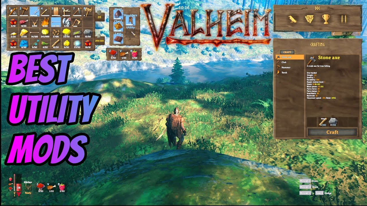 Best Valheim Mods : Our top 5 picks (Utility Mods) | March 2021 - YouTube