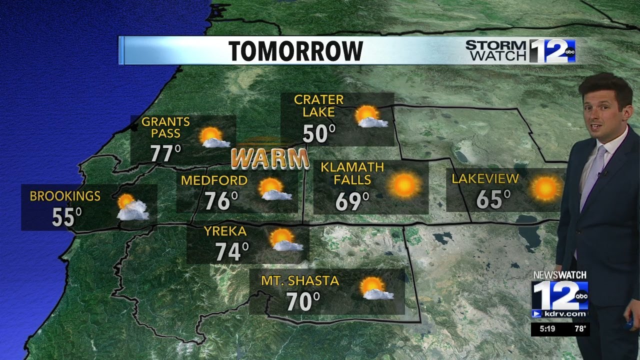 Monday, March 18th Evening Weather - YouTube