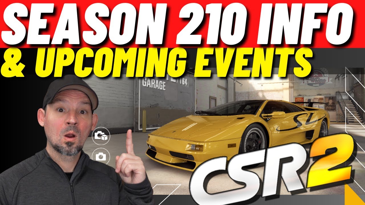 CSR2 Season 210 Prize Cars | Upcoming Events - YouTube