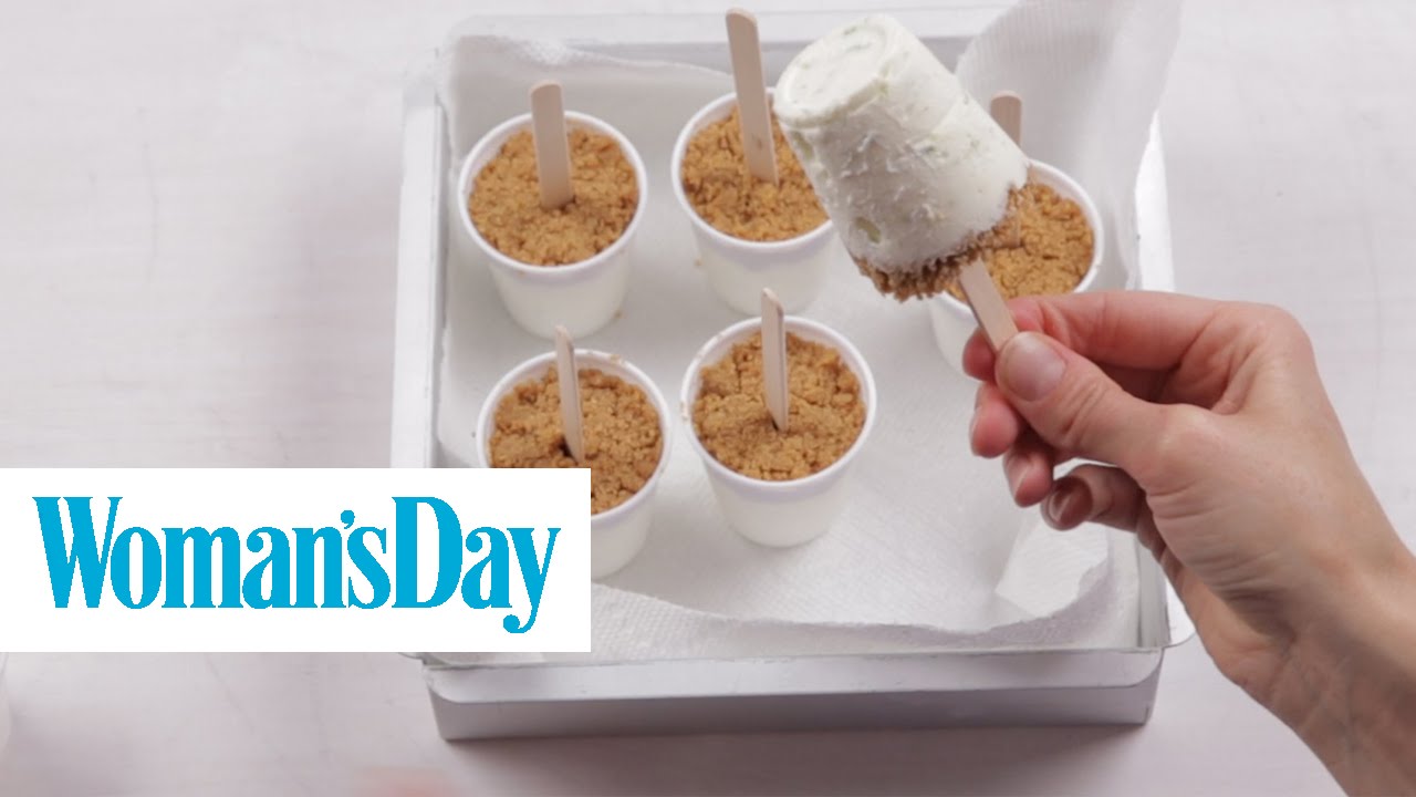 Key Lime Ice Pops | Woman's Day - YouTube