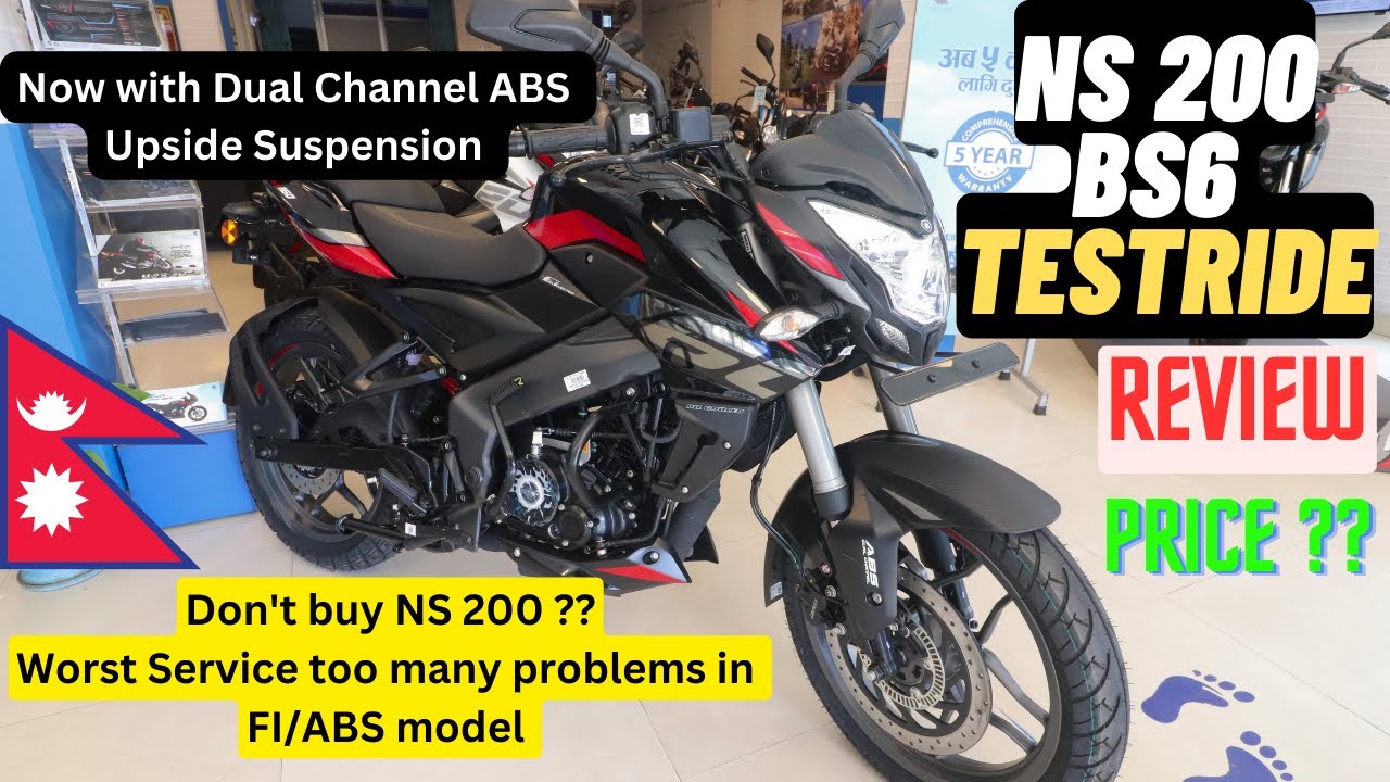 New Pulsar NS 200 BS6 First Ride Review | Bad Service/ FI problems in ...