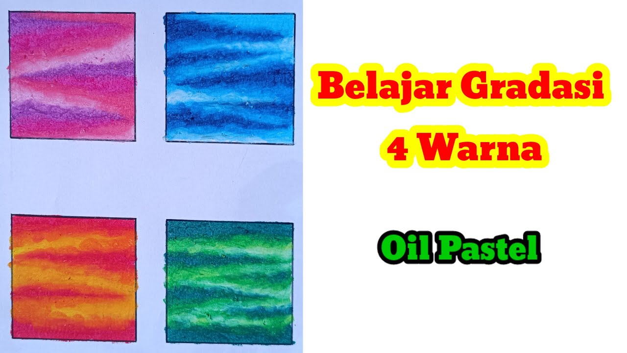 Ayok Belajar Gradasi 4 Warna - YouTube