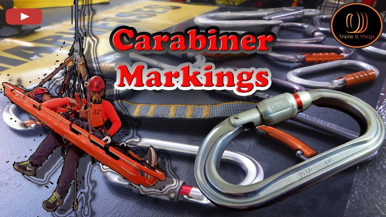 Carabiner Markings | Triple 0 Vlogs - YouTube