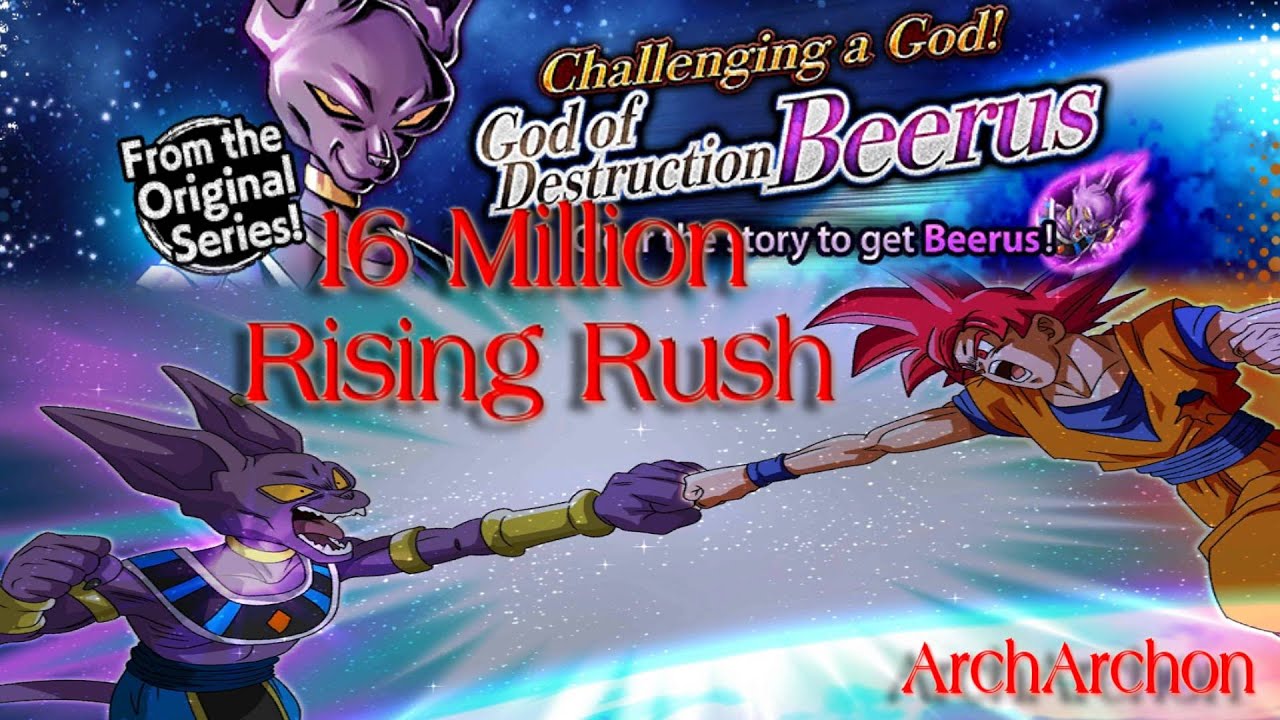 How to do 16 million rising rush damage in Beerus EX-5 mission DB ...