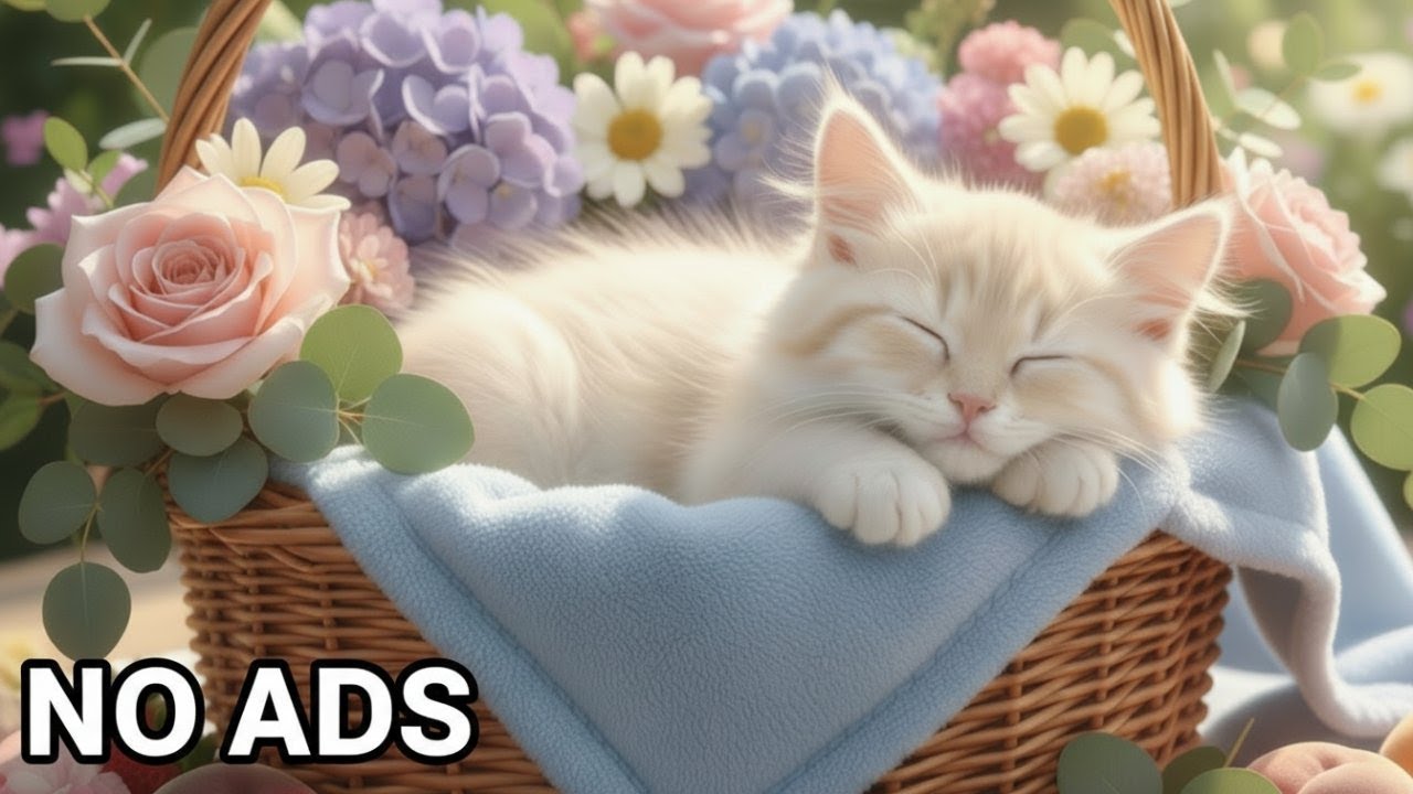 Sleep Music for Cats 🐾 12 Hours of Calming Sounds to Ease Anxiety and ...