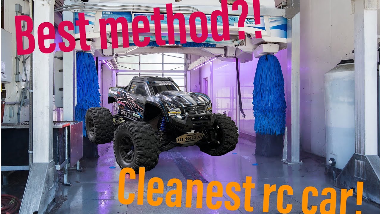Best way to clean your rc cars! (Works with almost every rc car!) - YouTube